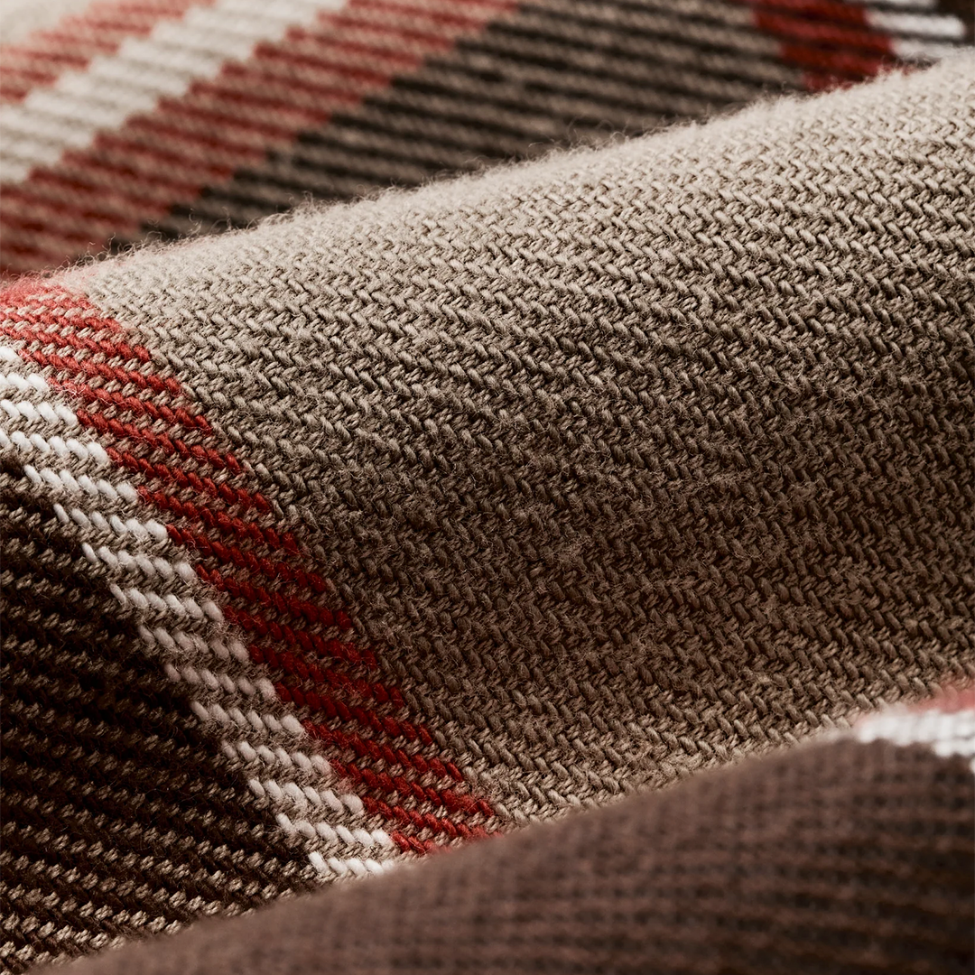 Filson - Vintage Flannel Work Shirt - Tan/Orange/Multi-Plaid – The ...